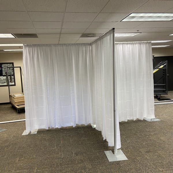 Pipe and Drape Room Kit for CV-19 Disaster Relief Response