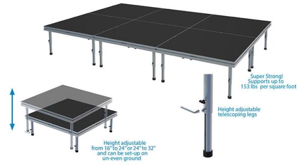 Super Strong Quick Locking Stages